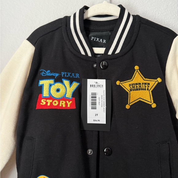 Disney | Jackets & Coats | Disney Pixar Toy Story Icons Toddler Varsity ...